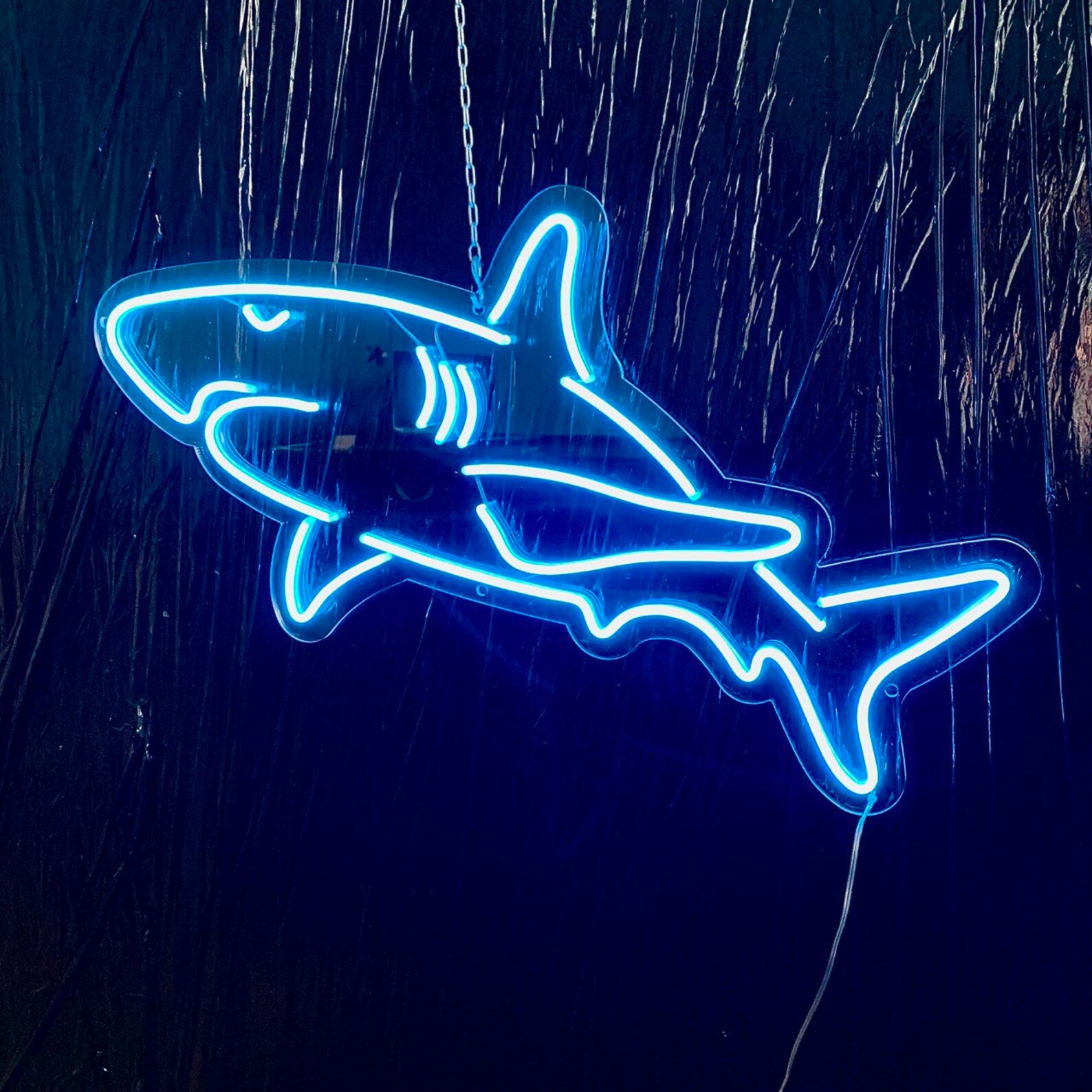 Shark Neon Sign Custom Flexible Neon LED for Home Event - Etsy