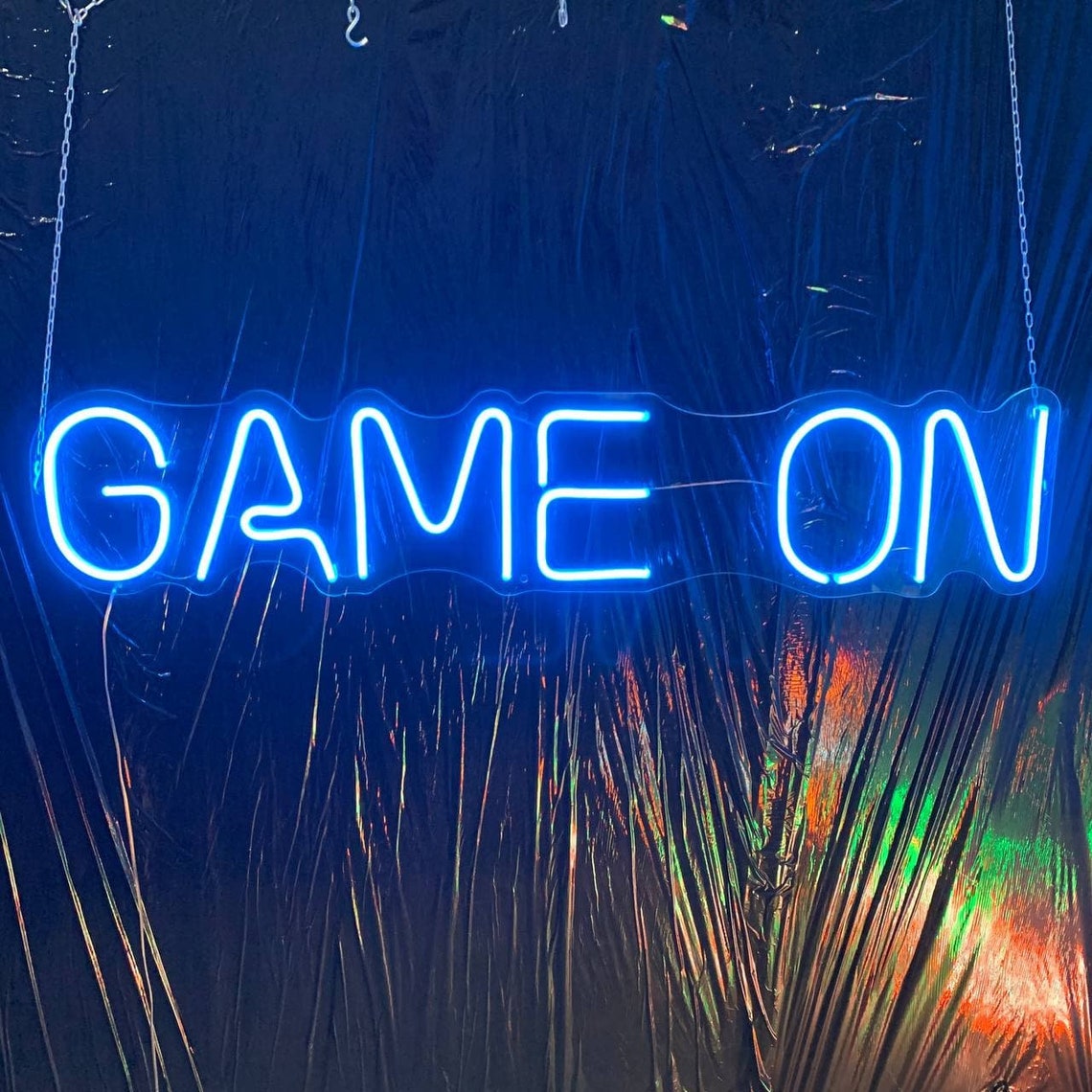 Game on LED Neon Sign Play on Neon Bedroom Neon Sign Led - Etsy