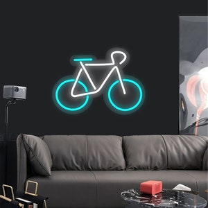 Bike Neon Sign,bike Led Sign,bike Wall Decor,bicycle Neon Sign,bicycle ...