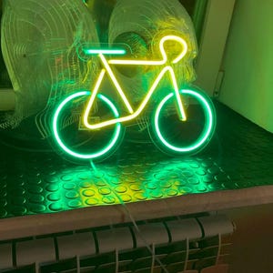 Bike Neon Sign,bike Led Sign,bike Wall Decor,bicycle Neon Sign,bicycle ...