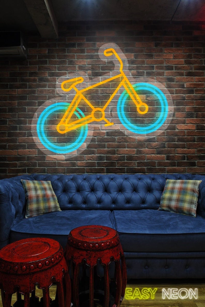 BMX Neon Sign LED Wall Light – Extreme Sports Bike Decor for Bedroom ...