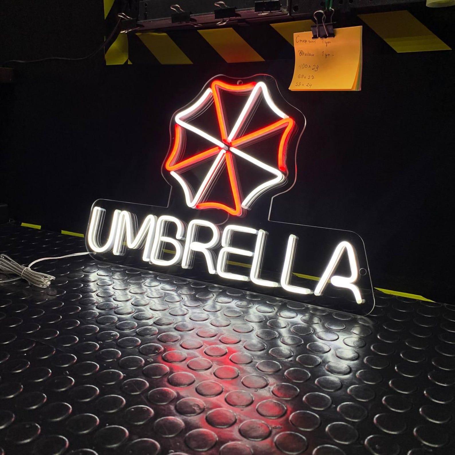 Umbrella Corporation Neon Sign – Resident Evil LED Wall Light for Gamer ...