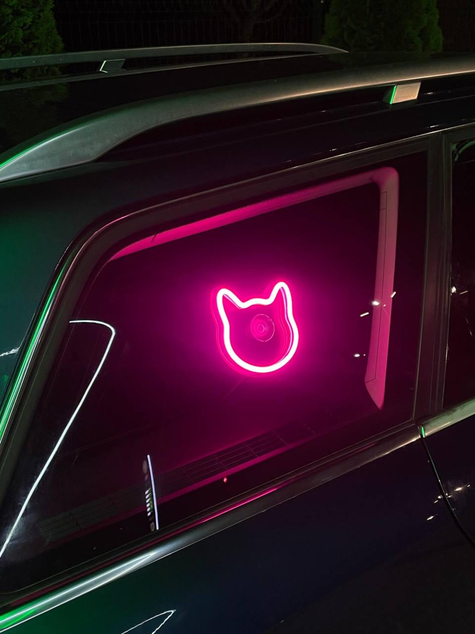 Cat Neon Sign for Car – LED Window Light, Cute Auto Decor, Pet Lover ...
