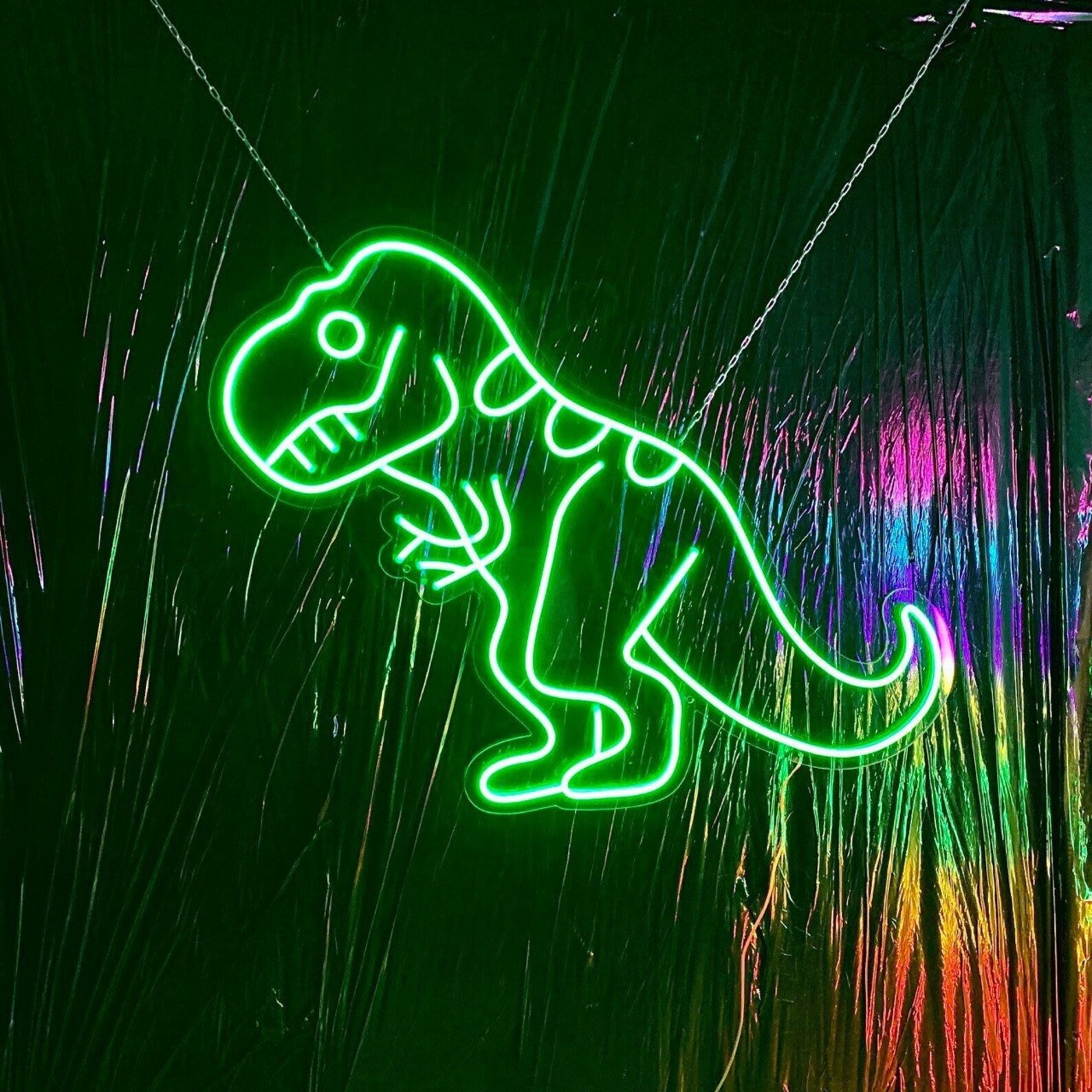 Dinosaur Neon Sign Tyrannosaurus Rex LED Neon Sign. - Etsy