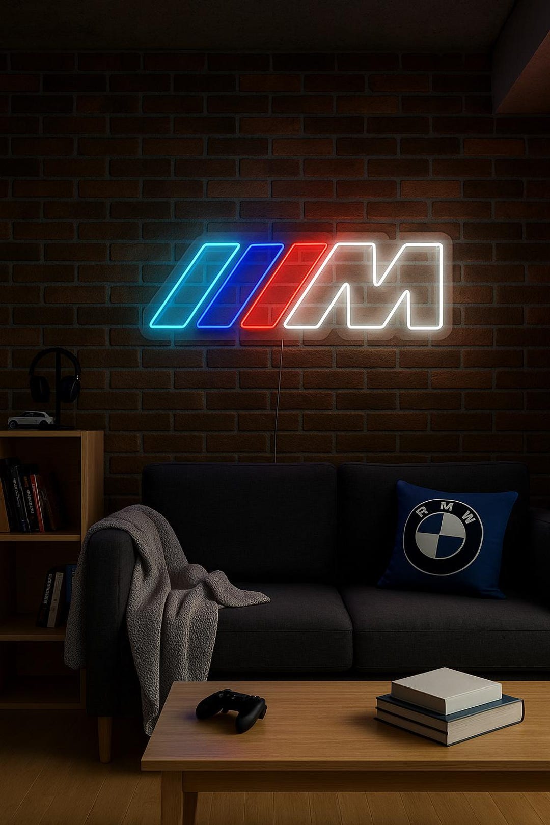 M Power Neon Sign – светодиодный настенный светильник для гаража ...