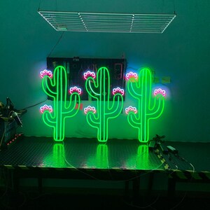 Mexican Cactus - Led Neon Sign, Custom Neon, Neon Light - Etsy