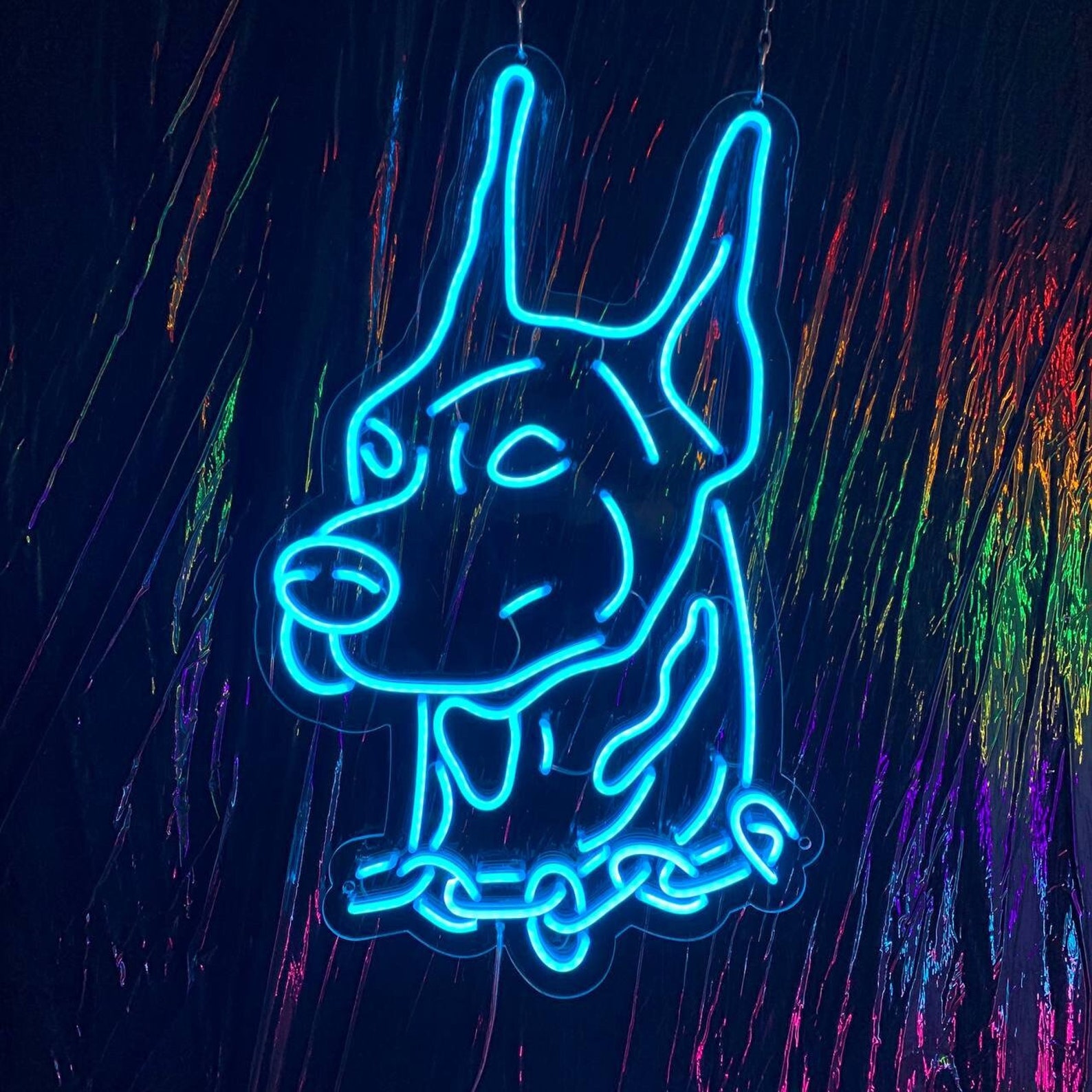 Doberman LED Neon Sign Dog Neon Sign Custom Neon Sign Pet - Etsy