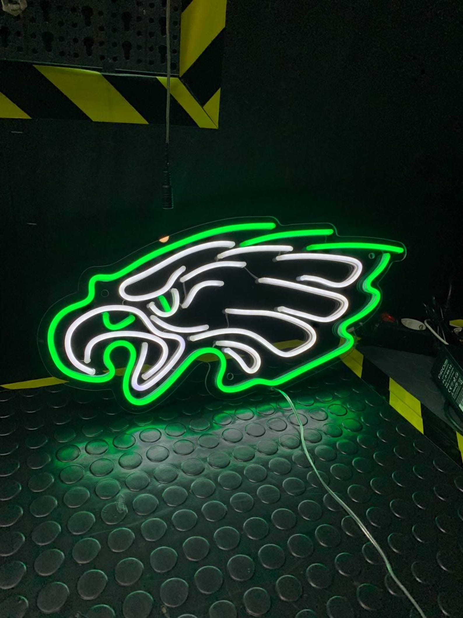 Eagles Neon Sign – Team Logo LED Neon Light for Sports Bar, Fan Cave ...