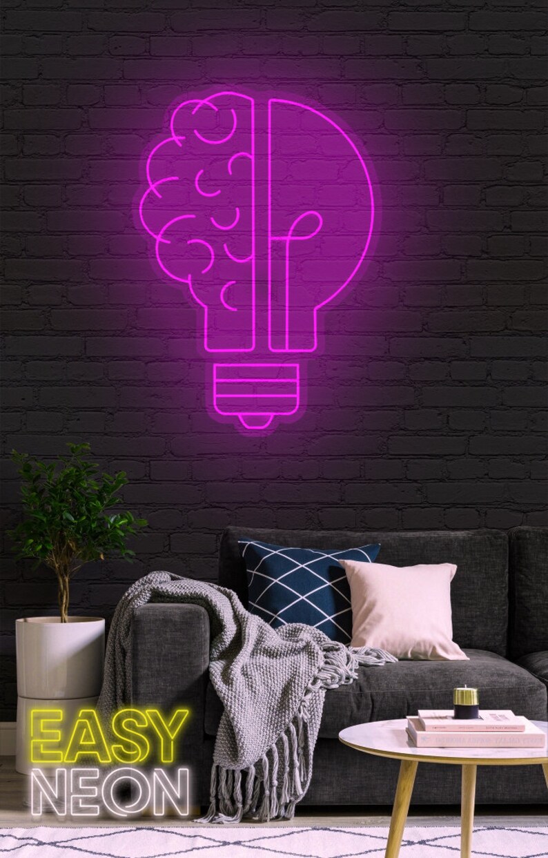 Lightbulb Moment LED Neon Sign idea Motivation Office - Etsy