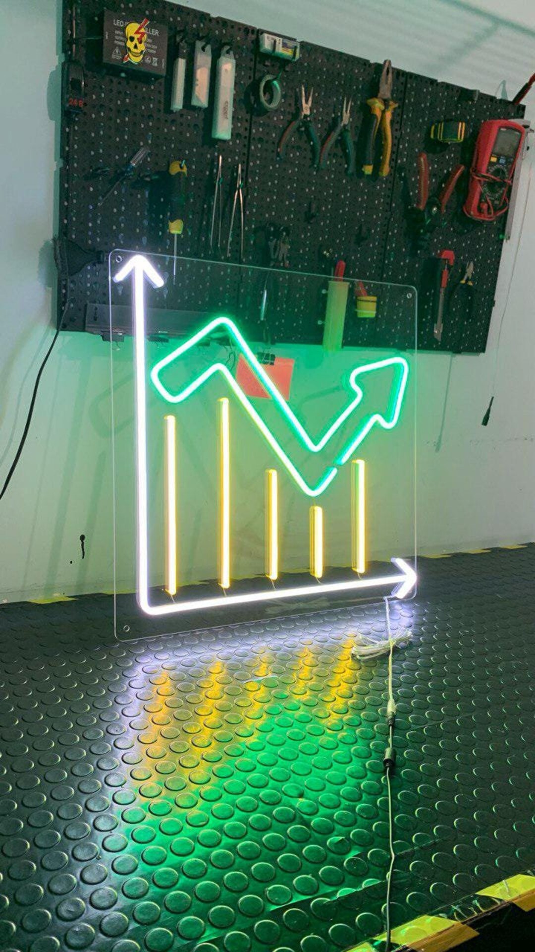 Crypro Office Neon Sign - LED Neon Sign - Neon Home Decor - LED Neon ...