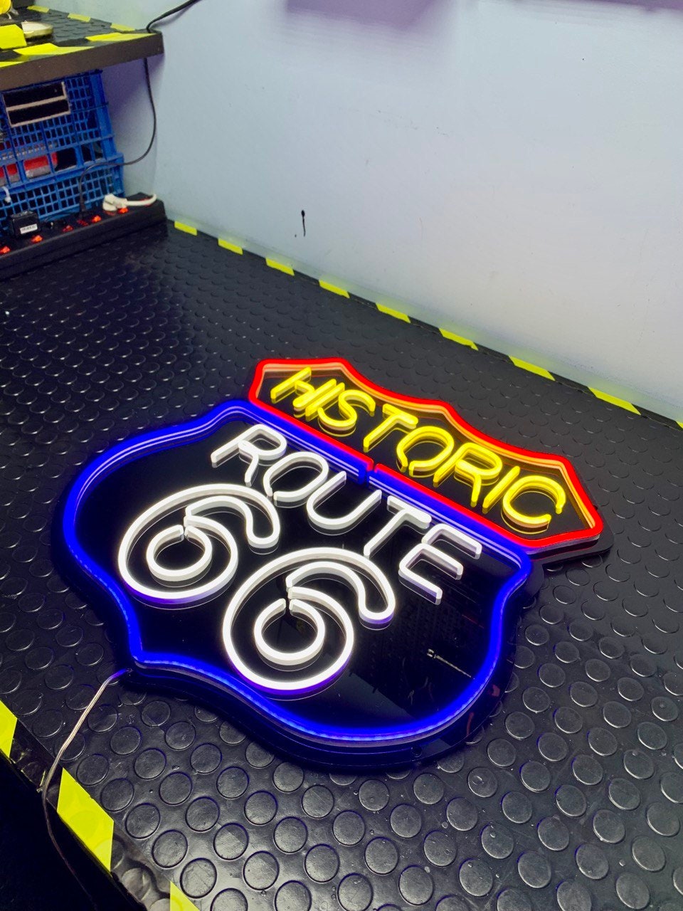 ROUTE 66 BAR Neon Sign. Custom Sign. Neon - Etsy