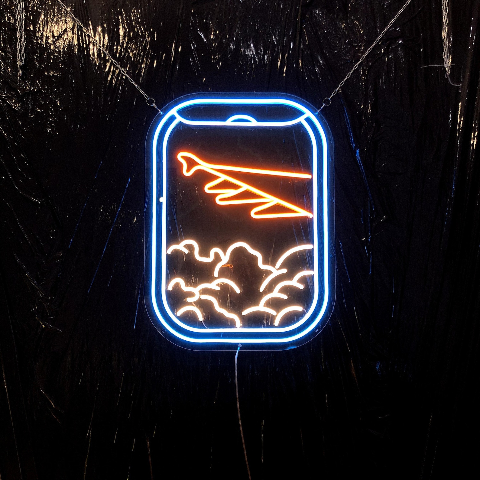 Plane Window View Neon Sign Window Neon Sign/ Neon Sign / LED - Etsy