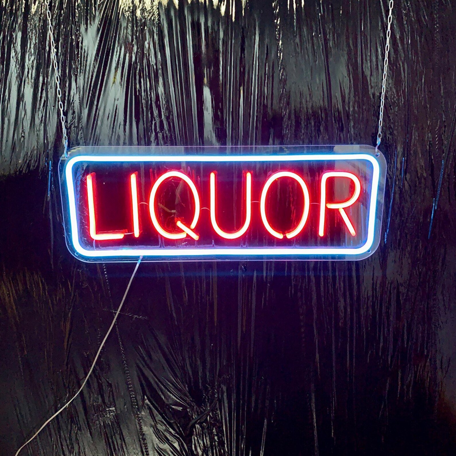 LED Neon Sign LIQUOR. Shop Neon Sign Liquor Store Booze Bar - Etsy