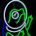 Crazy Frog Frog Astronaut LED Neon Sign Custom Neon Neon - Etsy