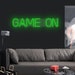 Game on LED Neon Sign, Play on Neon, Bedroom Neon Sign, Led Neon Sign ...