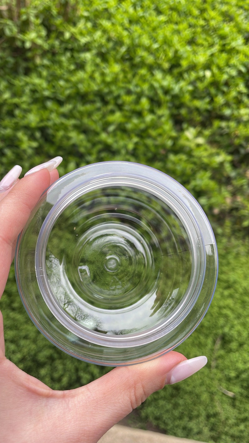 8 Oz Clear Plastic Jar , Hair , Face , Body Scrub Container - Etsy