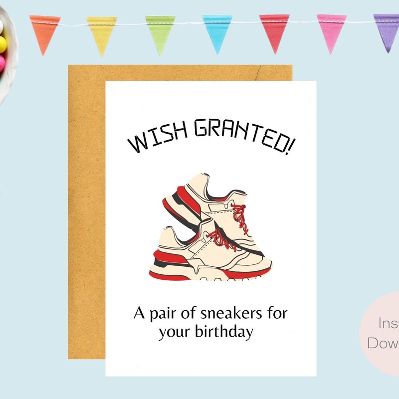 Shoe Greeting Card - Etsy