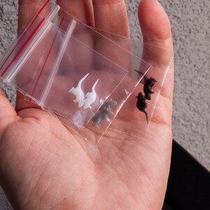 Miniature Mice Kit of 6 Pcs, Mouse Pet in 1:12 Twelfth Scale for Doll ...