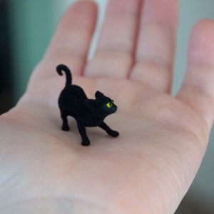 Miniature Cat, Playful Feisty Artisan Pet in 1:12 Twelfth Scale for ...