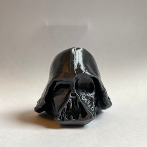 Darth Vader Melted Mask 3D Printed Pla Filament Silk Bust Fan Art - Etsy