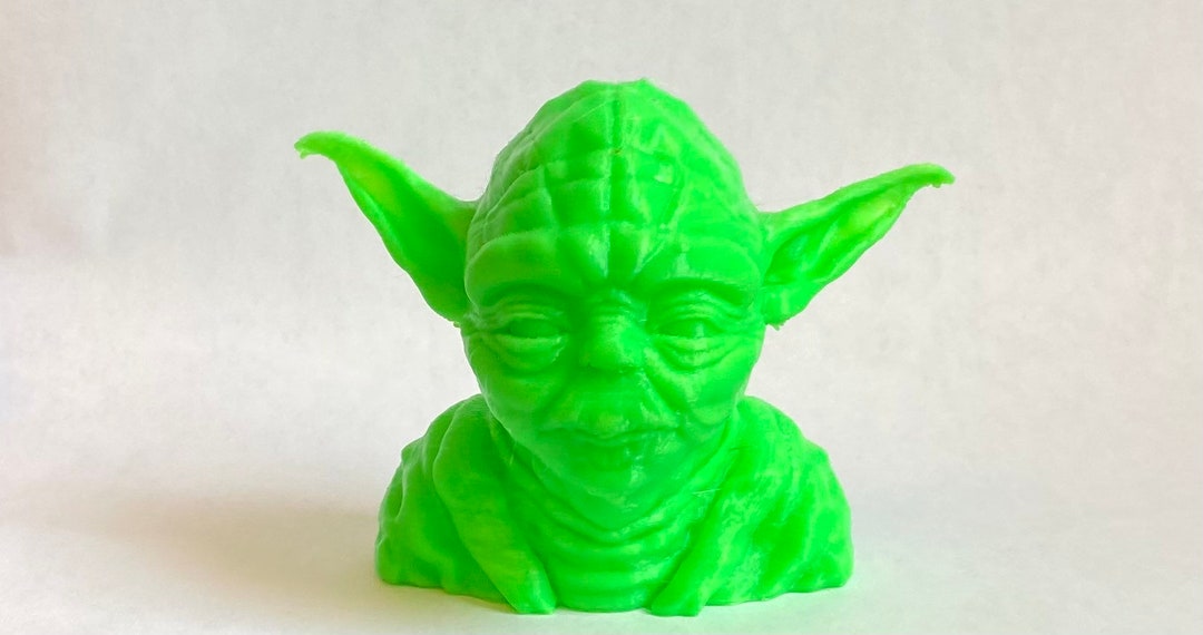 Yoda 3D Printed Bust Fan Art - Etsy