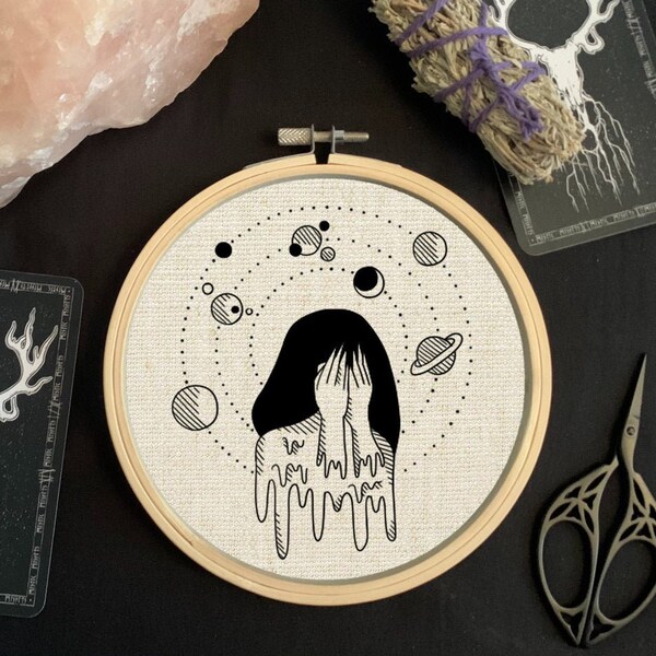 Space Embroidery - Etsy