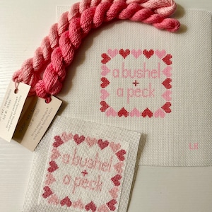A Bushel & A Peck Needlepoint Canvas - Etsy