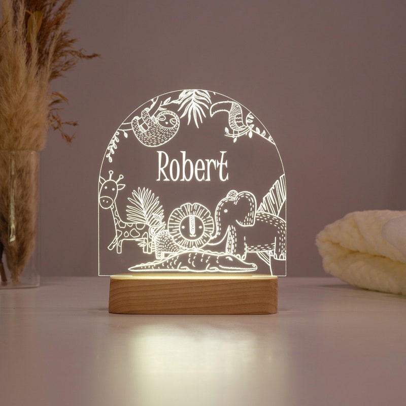 Safari Lights Baby - Etsy