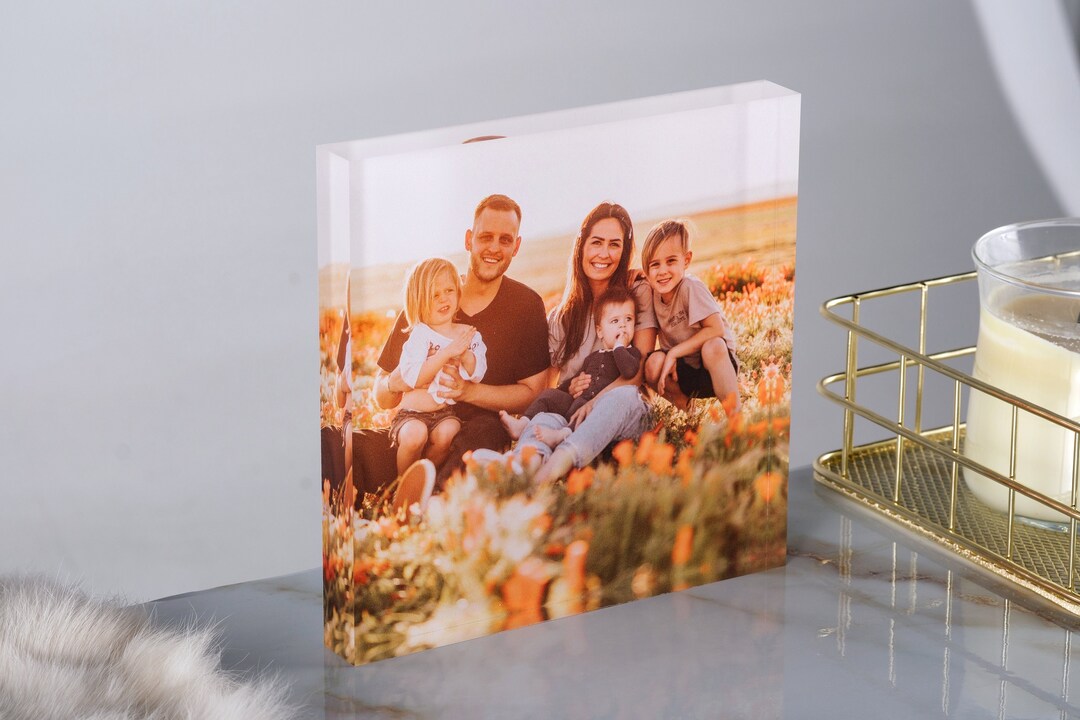 Personalized Photo Gift, Custom Acrylic Picture Frames, Gifts for Mom ...