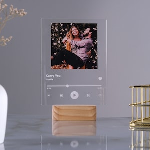 Personalized Album Cover Plaque, Custom Song Plaque, Custom Photo ...