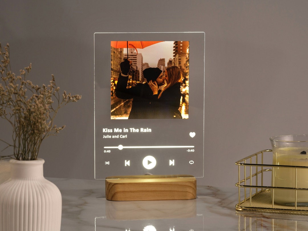 Personalized Album Cover Plaque, Custom Song Plaque, Custom Photo ...