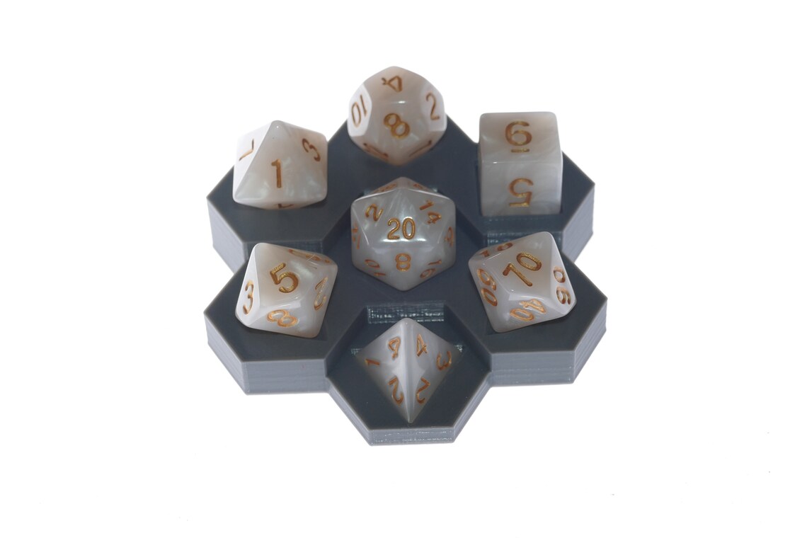 Hexagonal Dice Display Stand | Etsy
