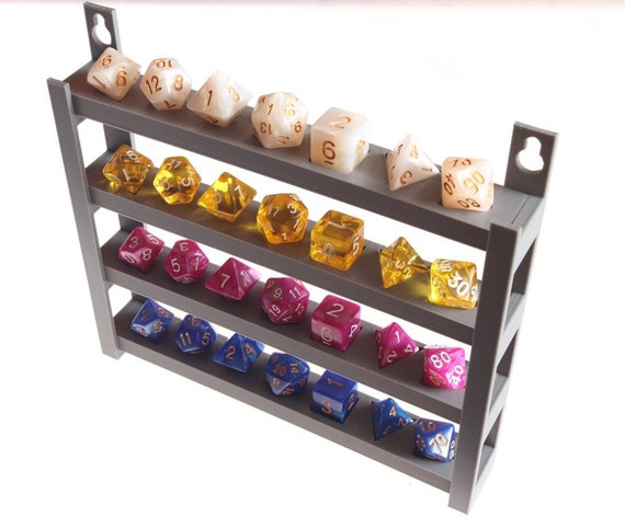 Wall Mountable Dice Display Rack | Etsy
