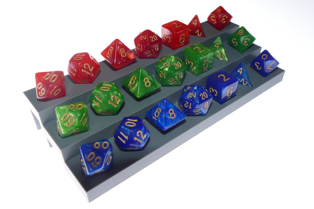 3 Tier Dice Display Stand- STL FILE ONLY - Etsy