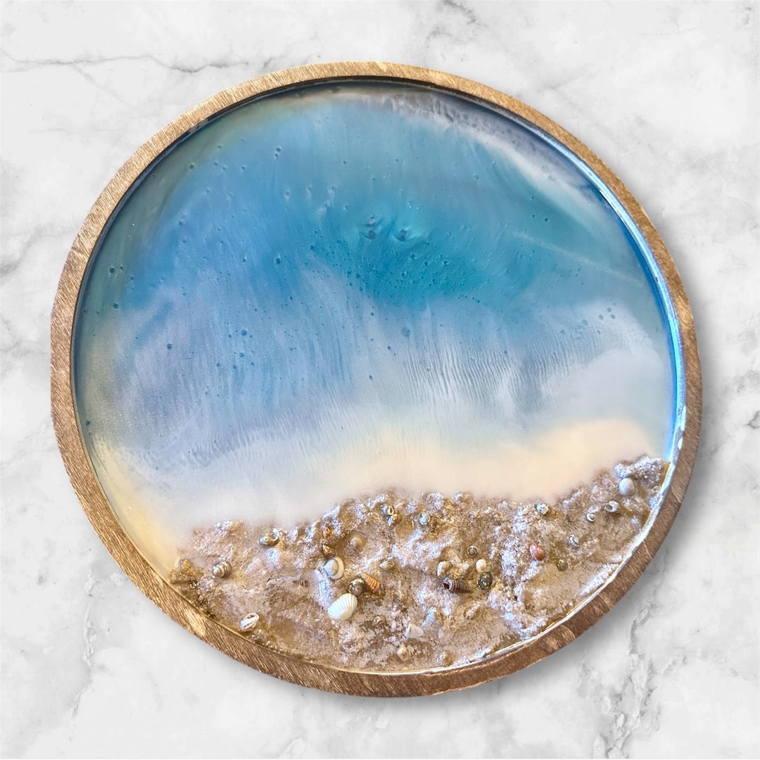 15" Classic, Resin Ocean Scene | Wall Decor - Etsy