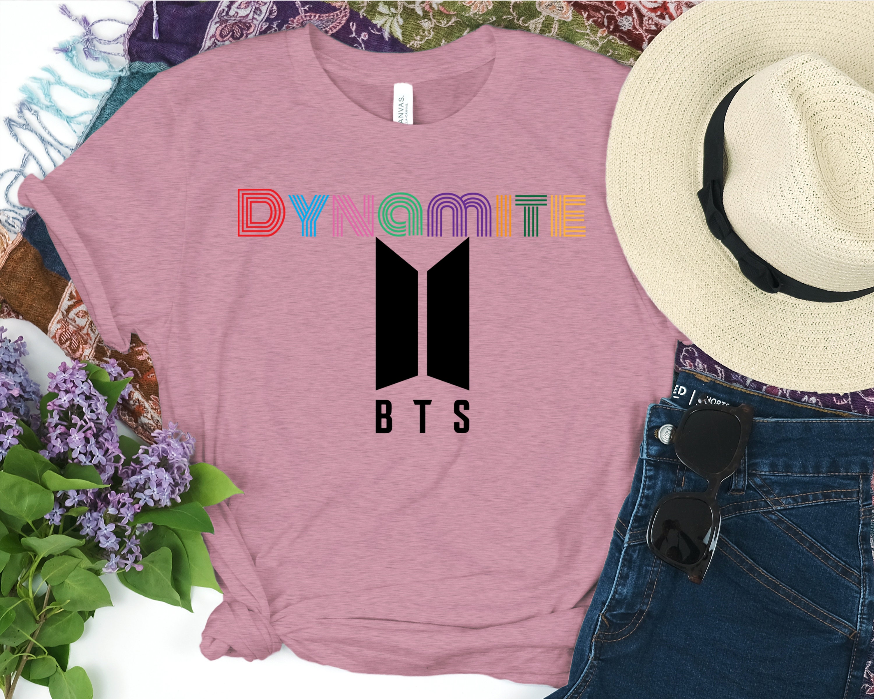 Bts Dynamite Shirt Bts Merch Bangtan Boys Shirt Bts Army | Etsy