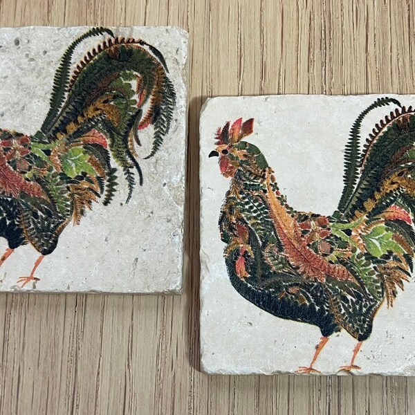 Travertine Coaster - Etsy