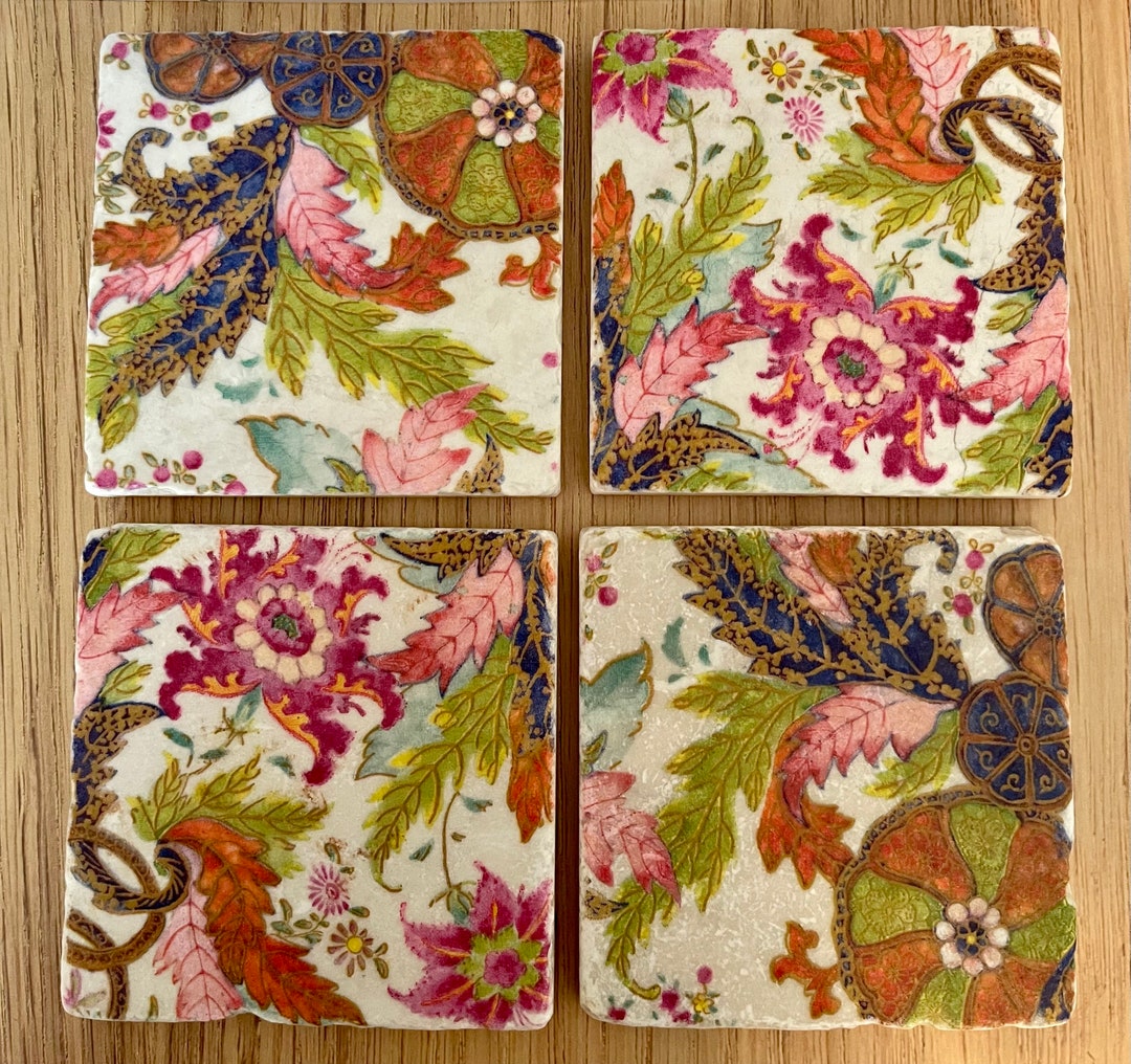Tobacco Leaf Coaster Set - Etsy