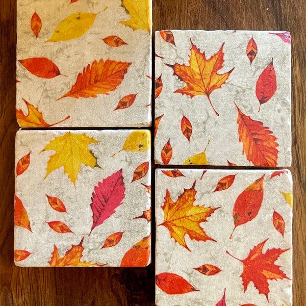 Fall Coasters - Etsy