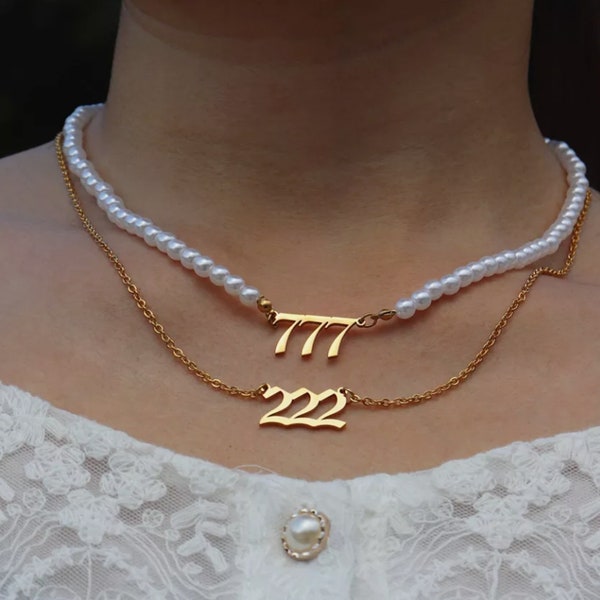 222 Necklace - Etsy