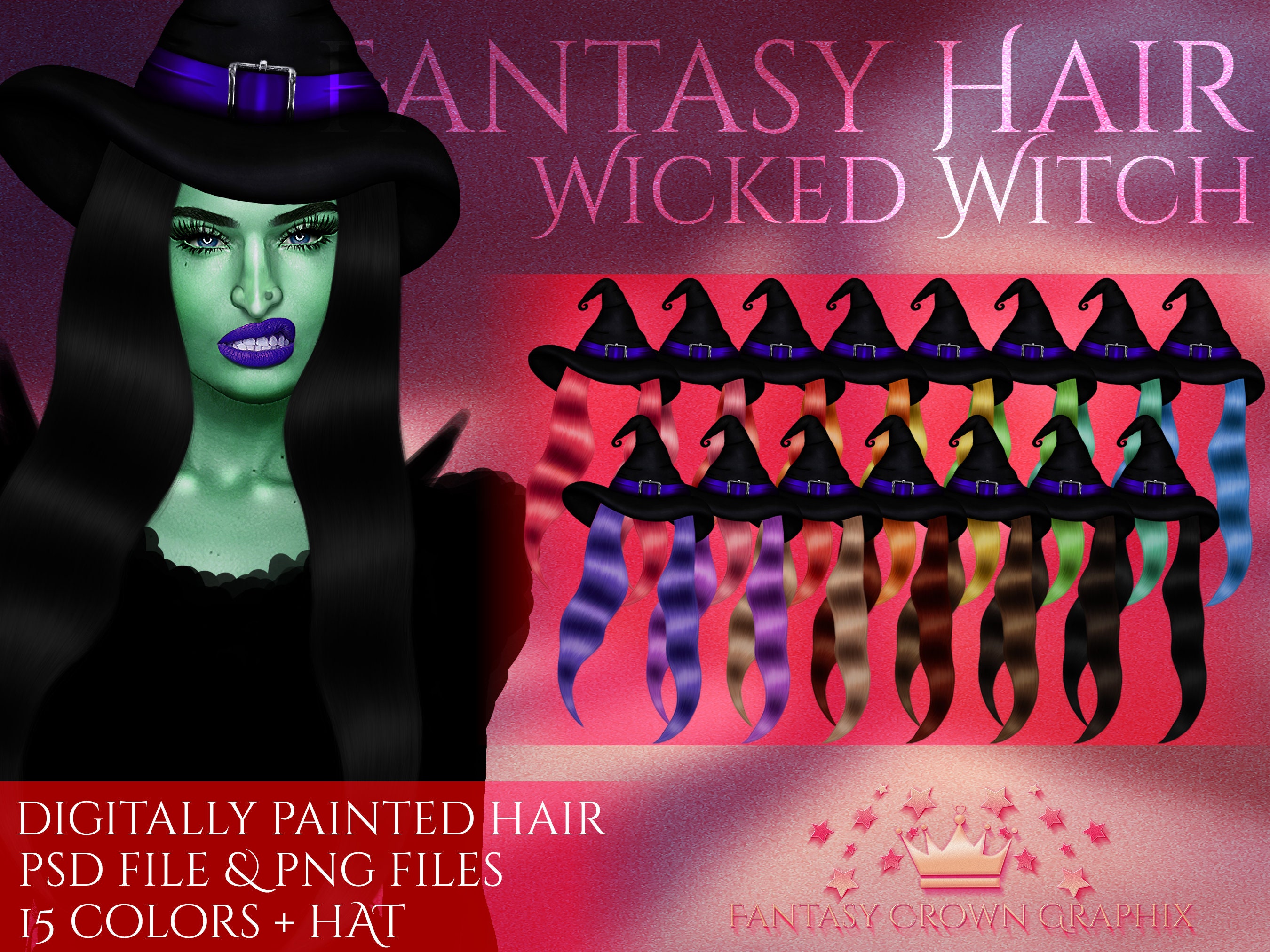 Wicked Witch Hair