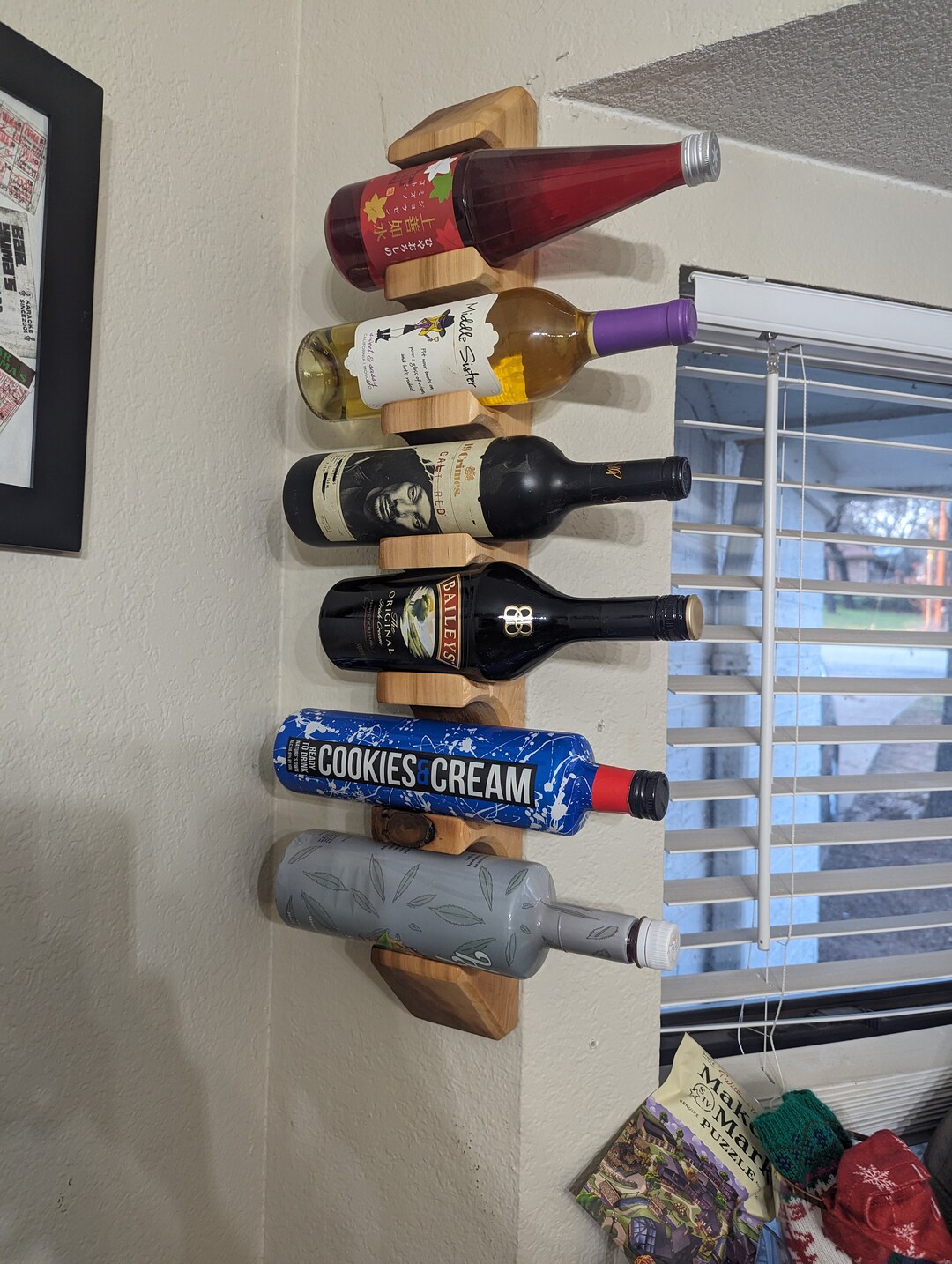 Cedar Wine Rack - Etsy