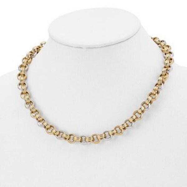 Gold Tone Necklace - Etsy