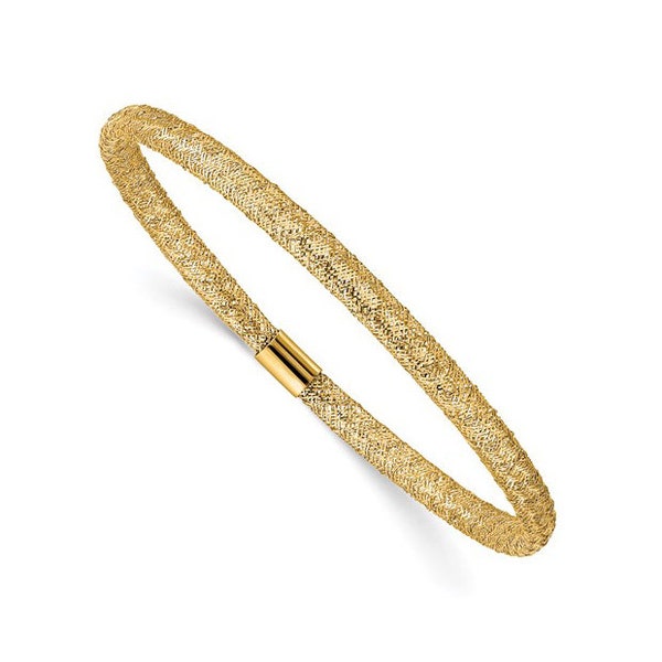 Gold Bangles 14k - Etsy