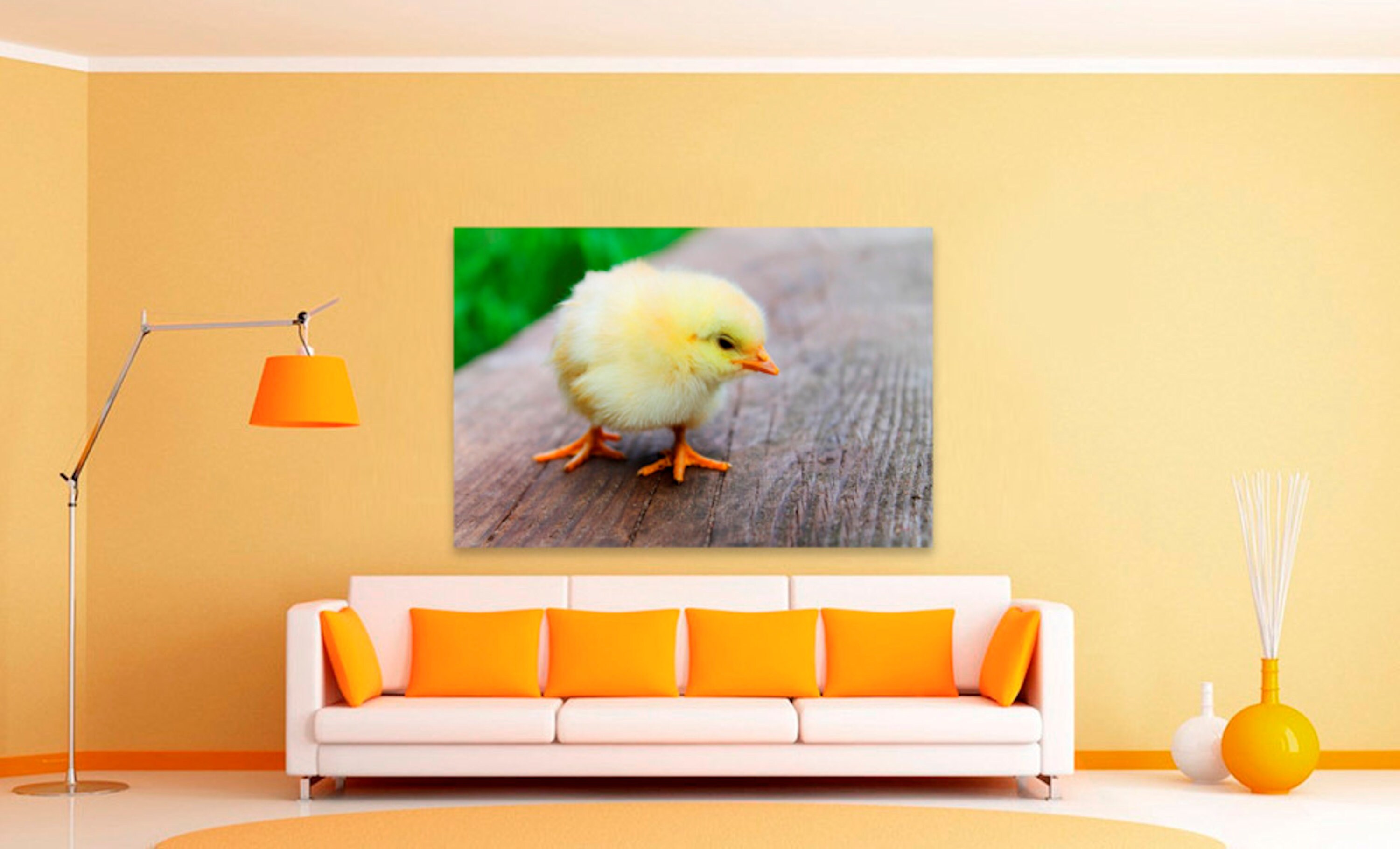 Fluffy Baby Chick Chicken Downloadable Art Print. Instant Downloads of ...