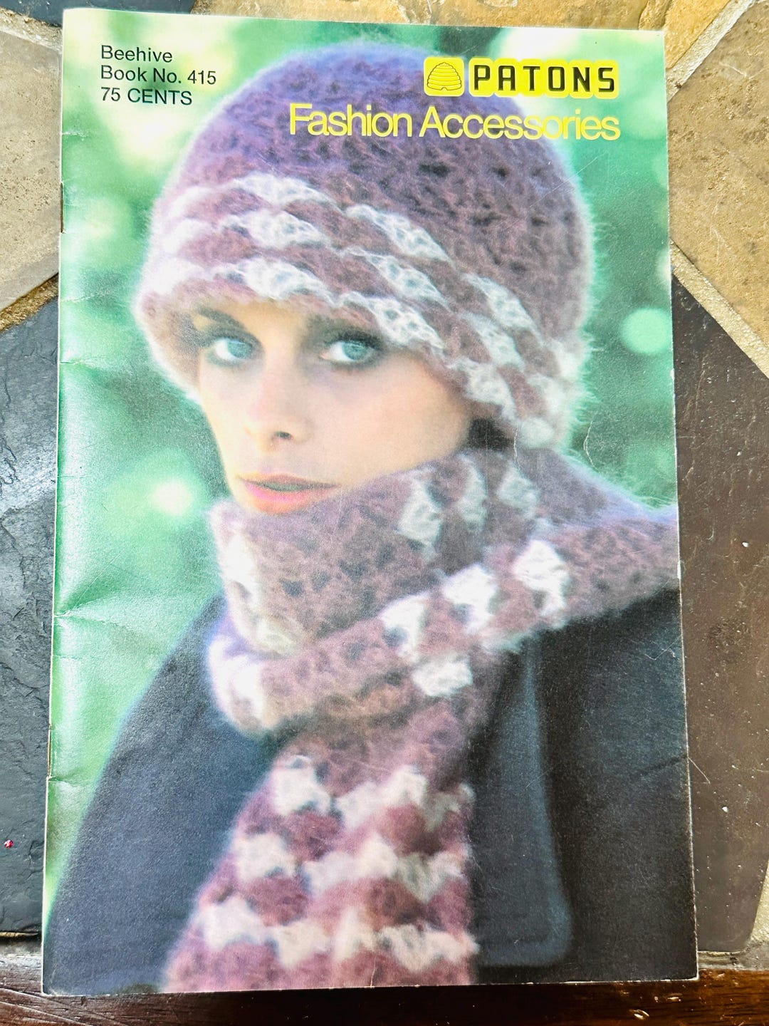 Patons Fashion Accessories Knitting and Crochet Patterns No 415 - Etsy