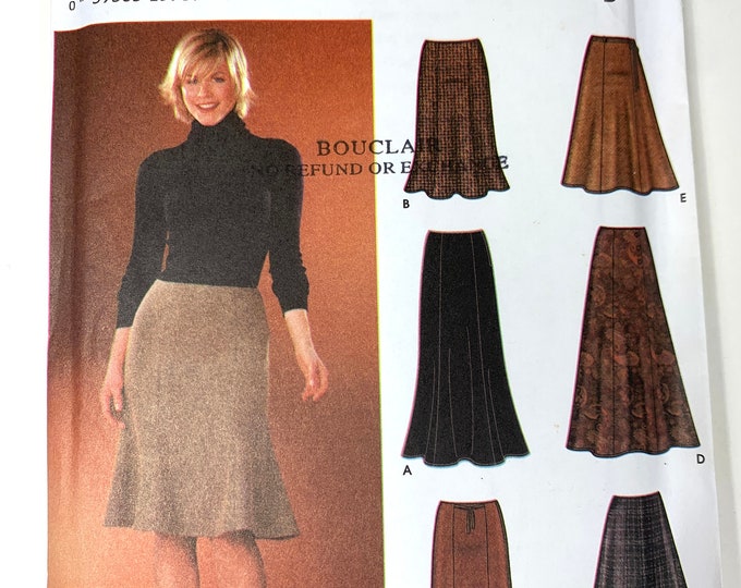 Adult Women's Easy Skirts Pattern Simplicity 5914 Size 14 16 18 20 22 ...
