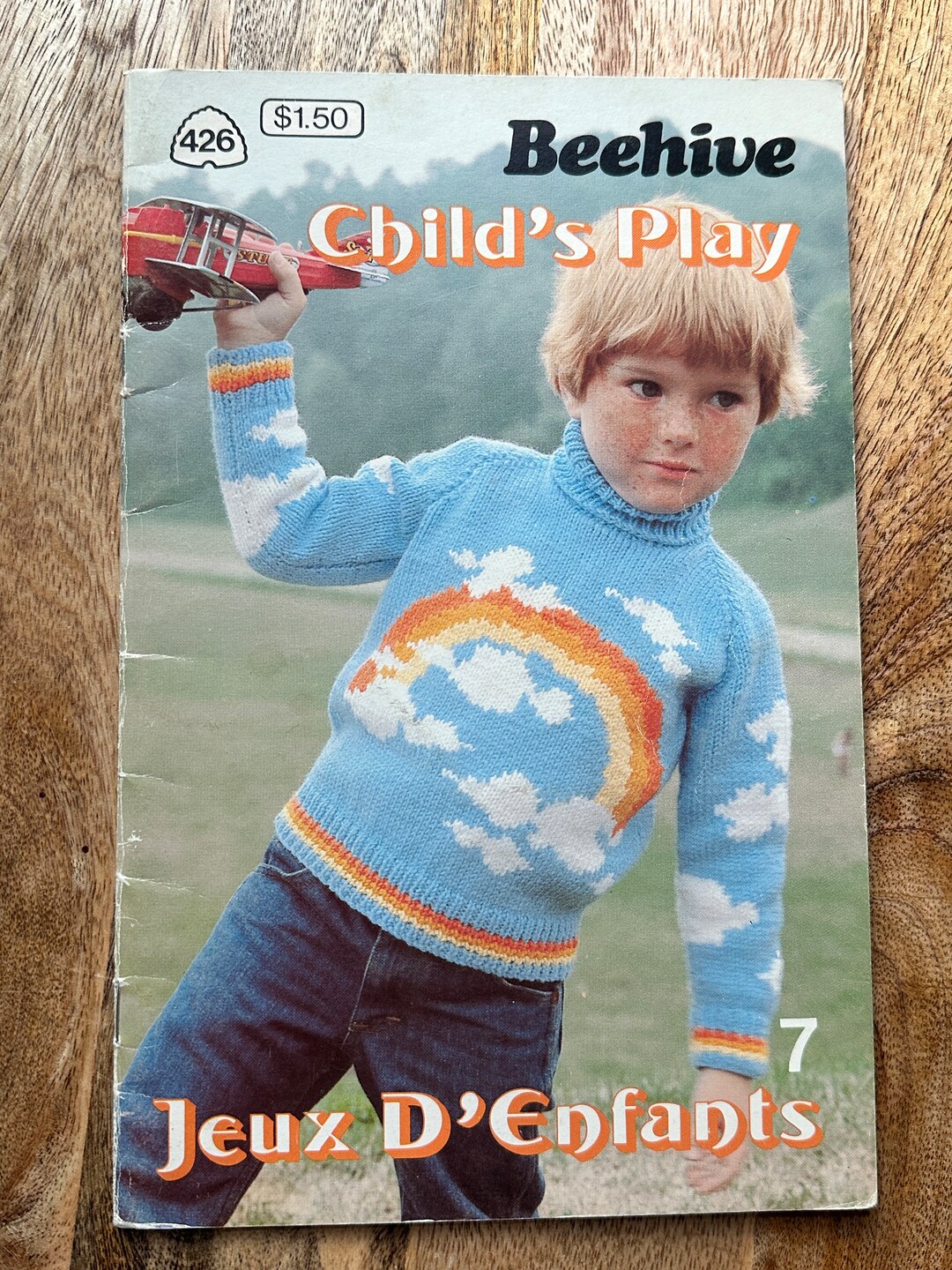 Sweater Knitting Booklet Beehive Child's Play Children's Knit Clothing ...