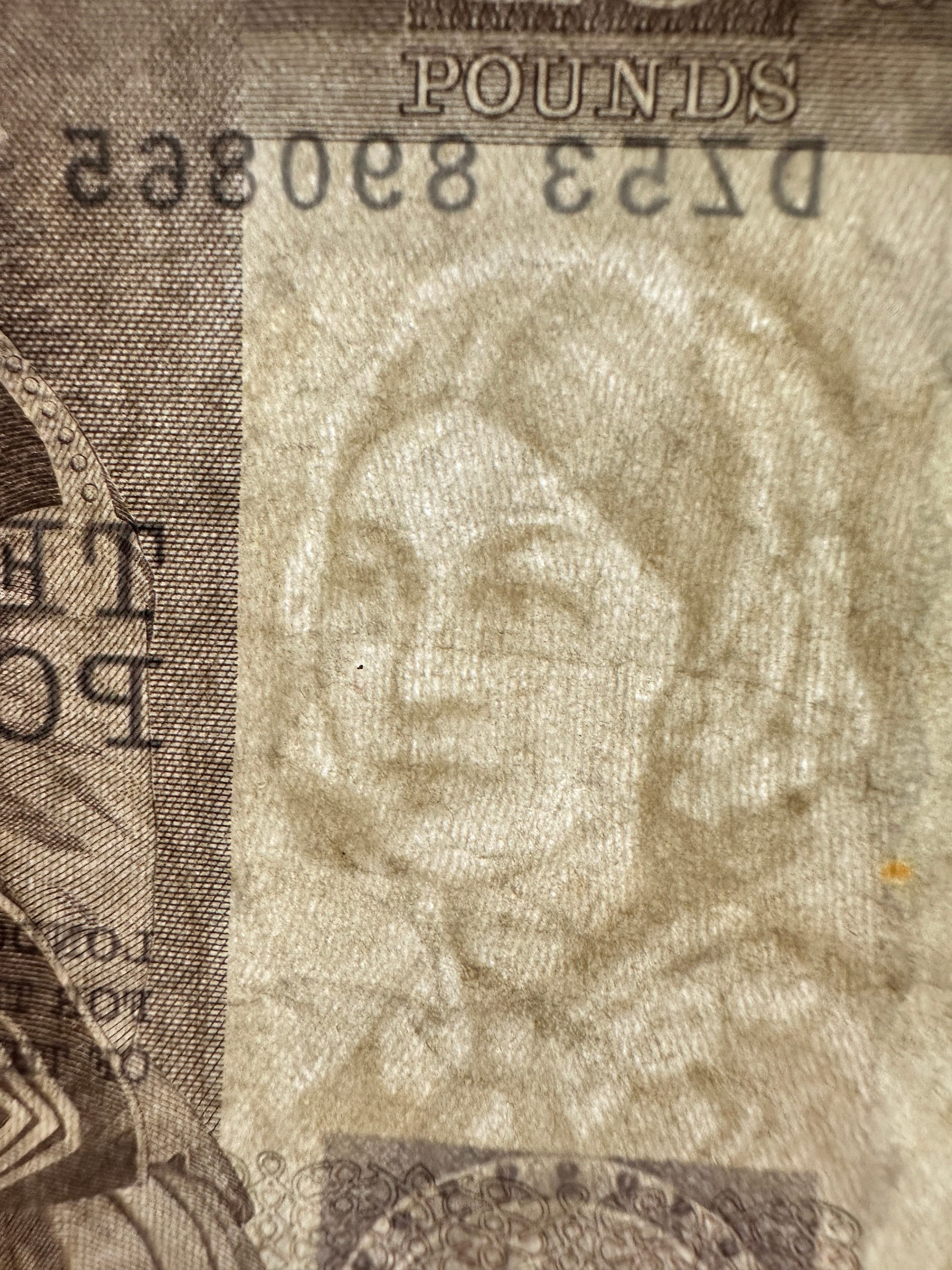 Old Ten Pound Note Florence Nightingale