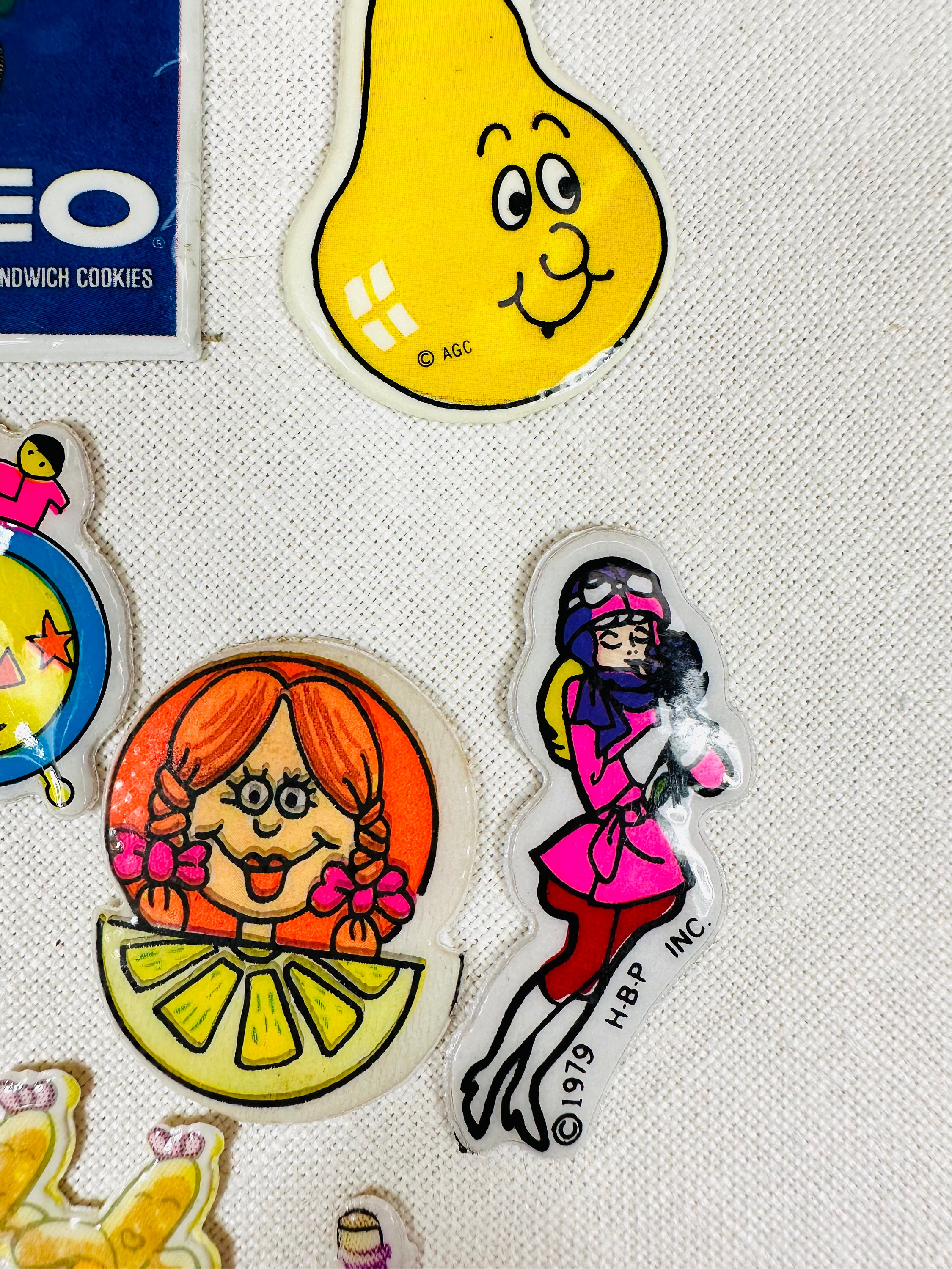 Vintage Scratch and Sniff Fruit Oreo Garfield Annie Stickers Used - Etsy